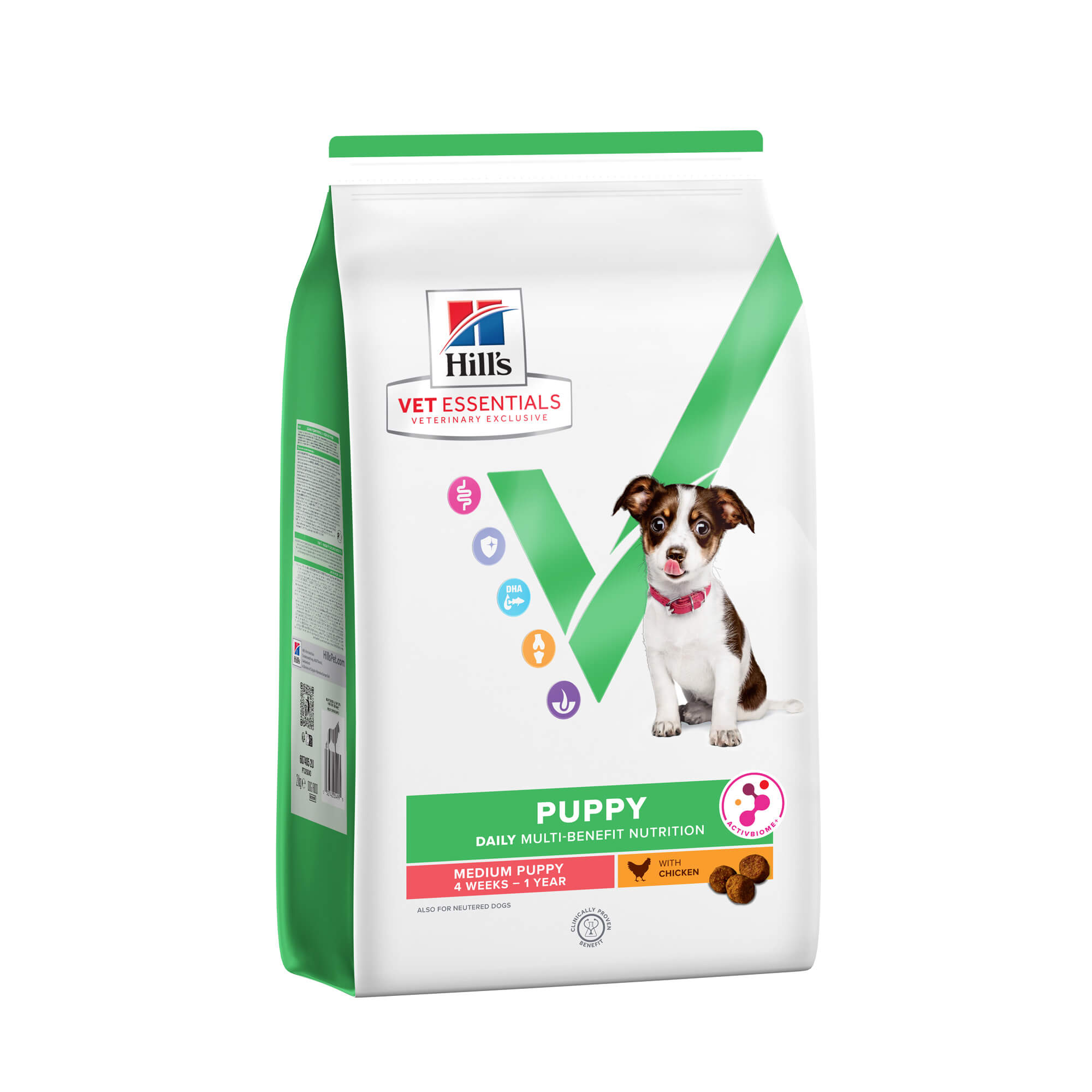 Hill's Vet Essentials Multi-Benefit Medium Puppy Hrana s Piščancem 2 kg